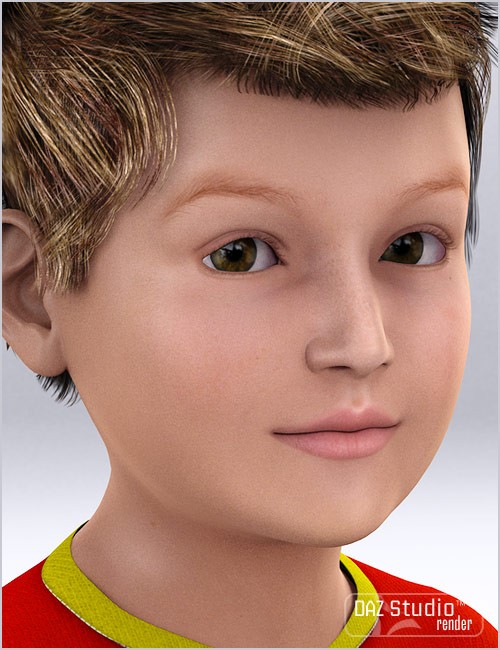 The Kids 4 Base | 3d Models for Daz Studio and Poser
