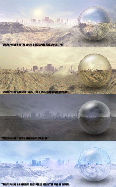 Terra Sphere II | 3d Models for Daz Studio and Poser