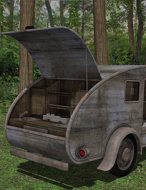 Camp Out | 3d Models for Daz Studio and Poser