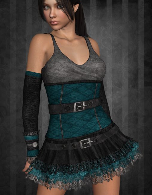 Dark Heart for Clockwork Heart | 3d Models for Daz Studio and Poser