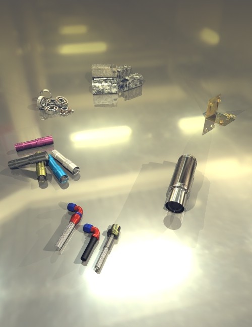 Bryce Pro Material Showcase | 3d Models for Daz Studio and Poser