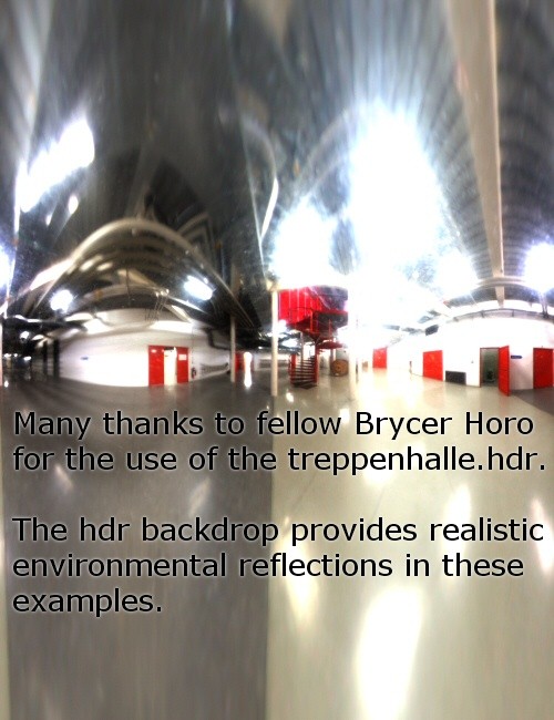 Bryce Pro Material Showcase