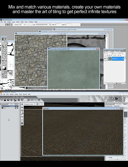 Texture Magic: Enhance Your 3D Models | 3d Models for Daz Studio and Poser