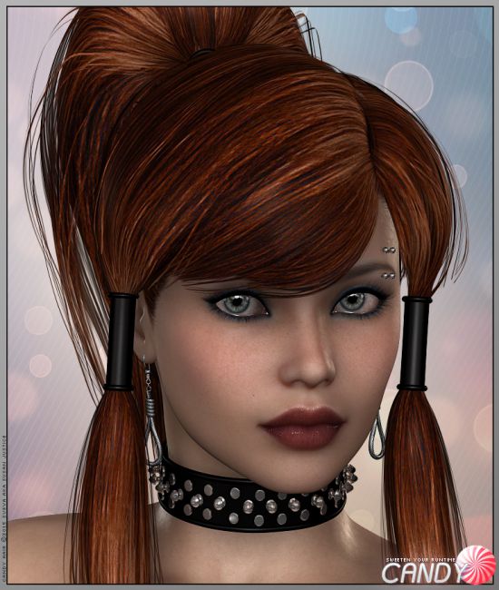 Candy HR-138 | 3d Models for Daz Studio and Poser