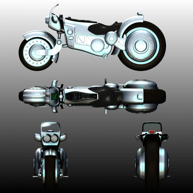 PATROL MOTORCYCLE (for Poser) | 3d Models for Daz Studio and Poser