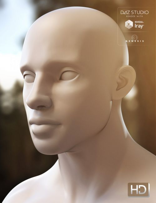 The Guy 7 HD Add-On | 3d Models for Daz Studio and Poser
