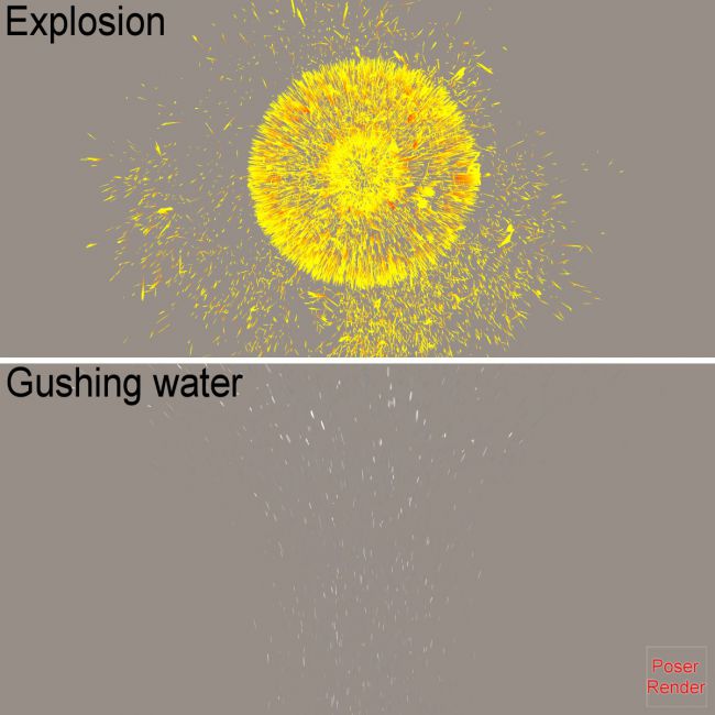 Particles Poser | 3d Models for Daz Studio and Poser