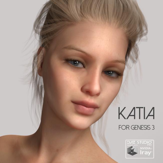Redz Katia for Genesis 3 Female | 3d Models for Daz Studio and Poser