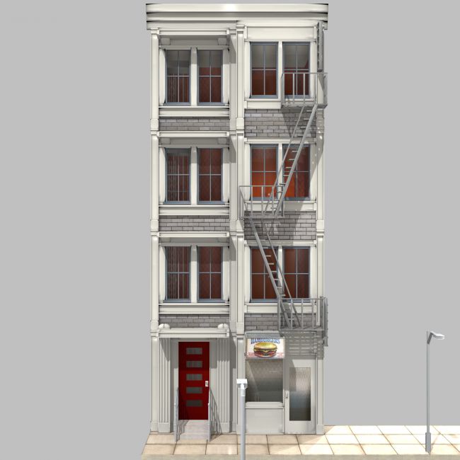 The Shopkeepers District: The Restaurant - Extended License | 3d Models ...