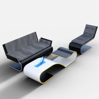 Furniture Set | 3d Models for Daz Studio and Poser