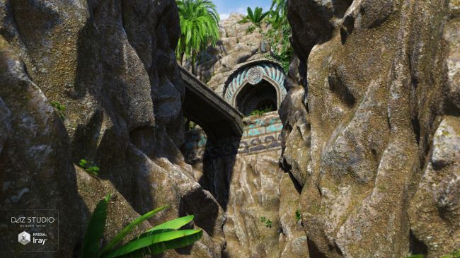Time-Honoured Entrance | 3d Models for Daz Studio and Poser