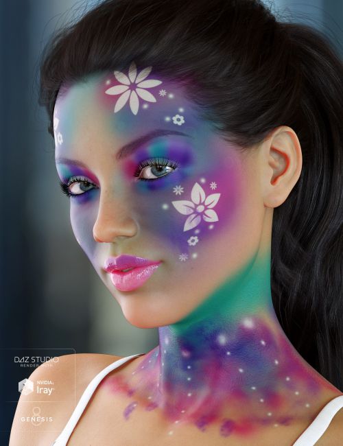 Enchanted Fantasy Makeup for Genesis 8 Female(s) | 3d Models for Daz ...