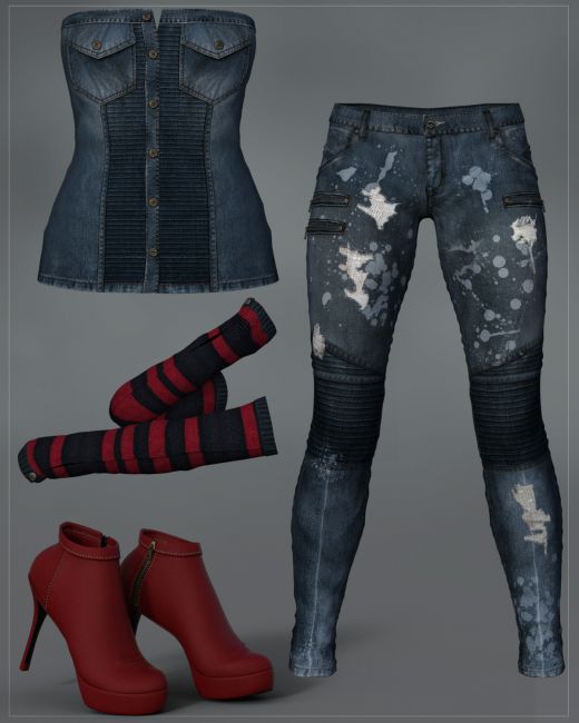 Expanse: Blue Angel | 3d Models for Daz Studio and Poser