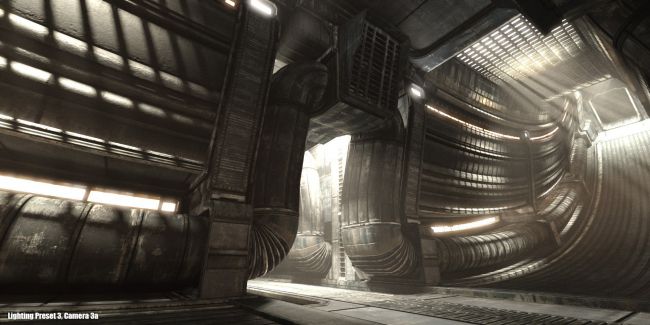 Sci-Fi Atmosphere Processing Deck | 3d Models for Daz Studio and Poser
