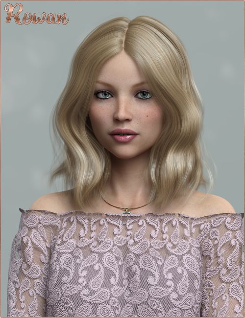 Sabby-Rowan for Genesis 8 | 3d Models for Daz Studio and Poser