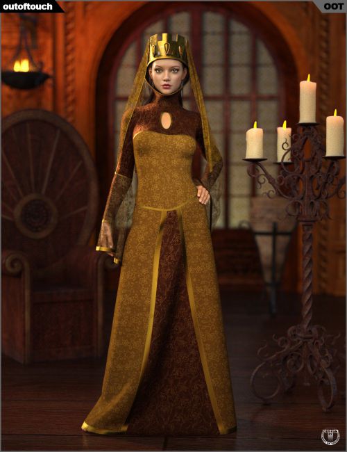 Texture Expansion for High Fantasy Dress and Medieval Headpieces | 3d ...