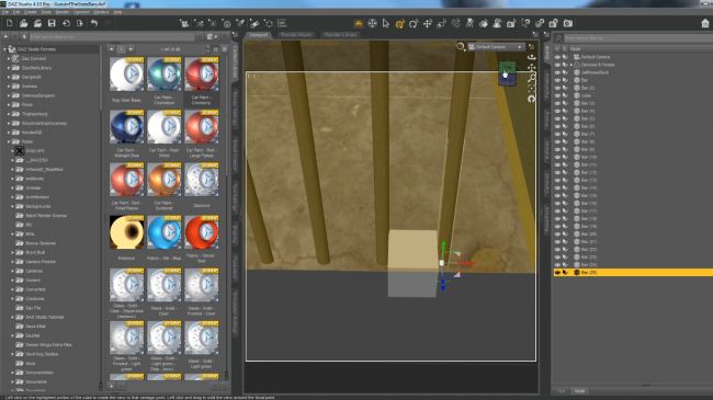 Inside Daz Studio - Fast Scene Prototyping - JailHouse Rock | 3d Models ...