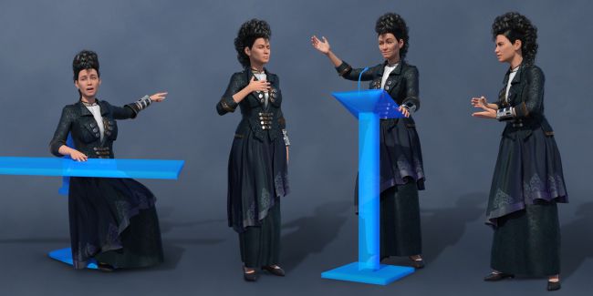 Diplomatic Pose Pack for Aubrey 8 and Genesis 8 Female(s) | 3d Models ...