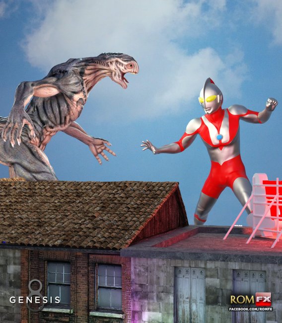 Ultraman for G8M | 3d Models for Daz Studio and Poser