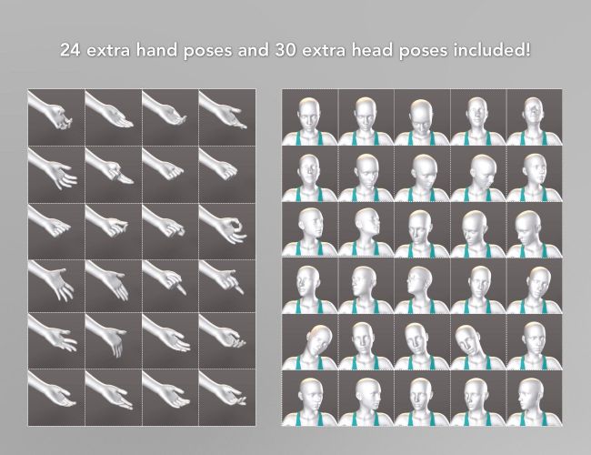 NG Build Your Own Standing Poses for Genesis 8 Female | 3d Models for ...