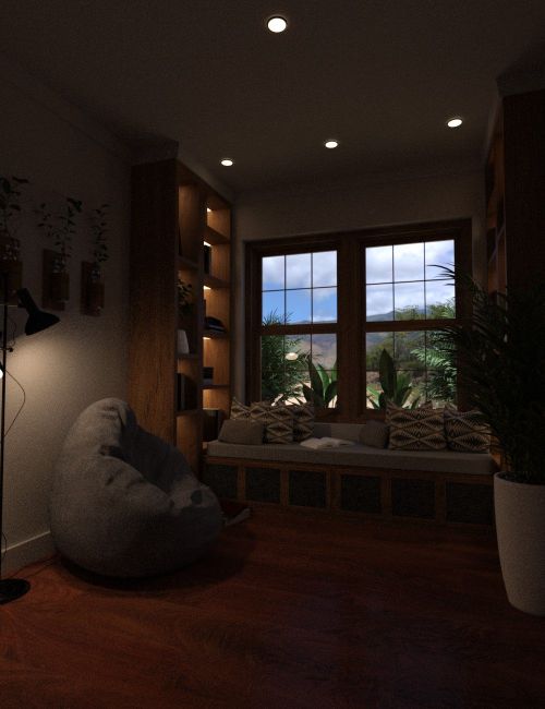 The Cozy Corner | 3d Models for Daz Studio and Poser