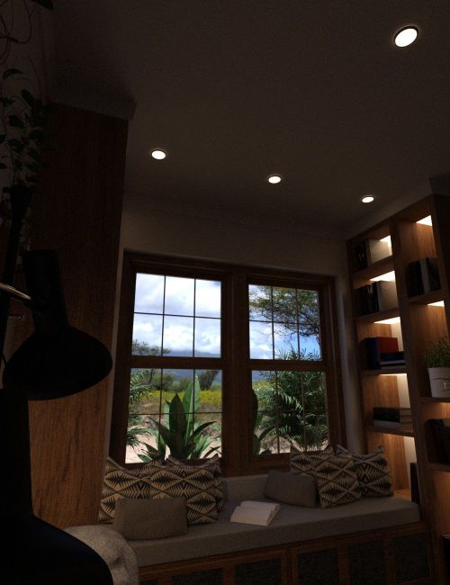 The Cozy Corner | 3d Models for Daz Studio and Poser