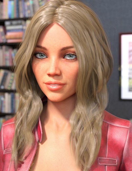 Arlene Hair for Genesis 3 and 8 Females | 3d Models for Daz Studio and ...