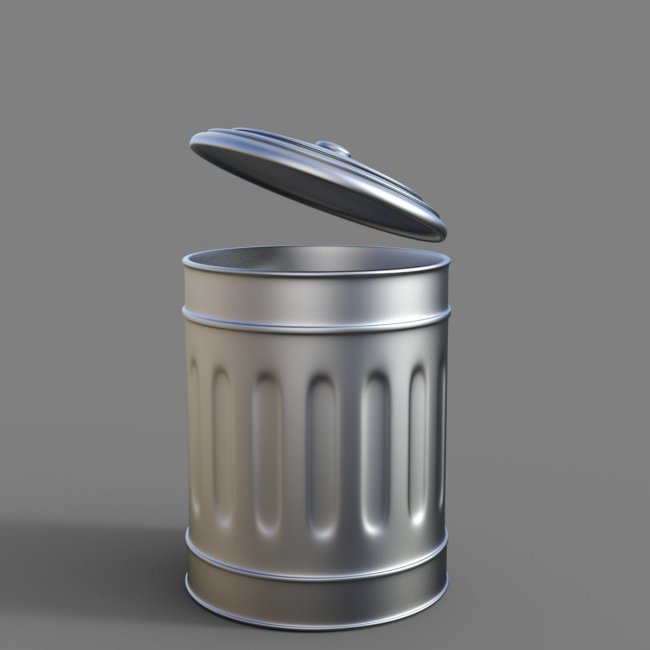 Dustbin | 3d Models for Daz Studio and Poser