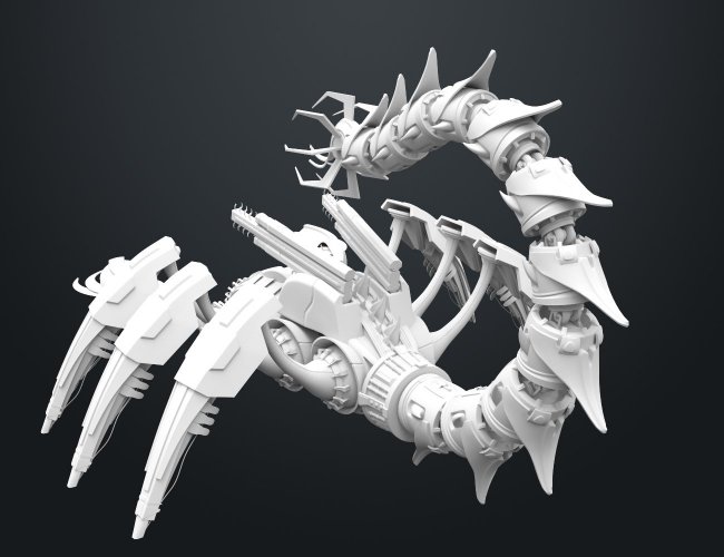 Stinger Scorpion Mecha | 3d Models for Daz Studio and Poser