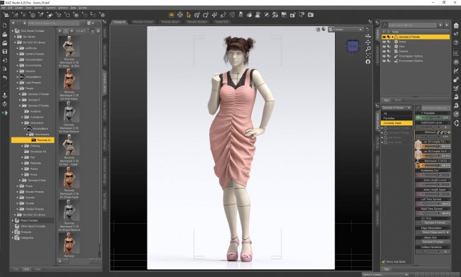 Runway Mannequin Shape for Clothes Creation and Demonstration for ...