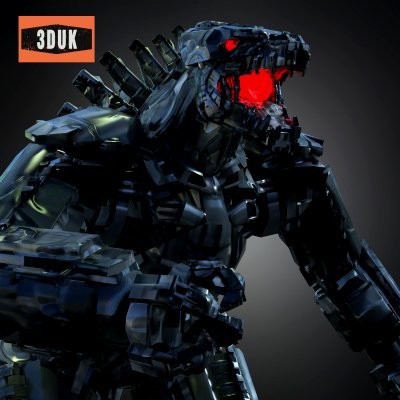 Mecha Godzilla | 3d Models for Daz Studio and Poser