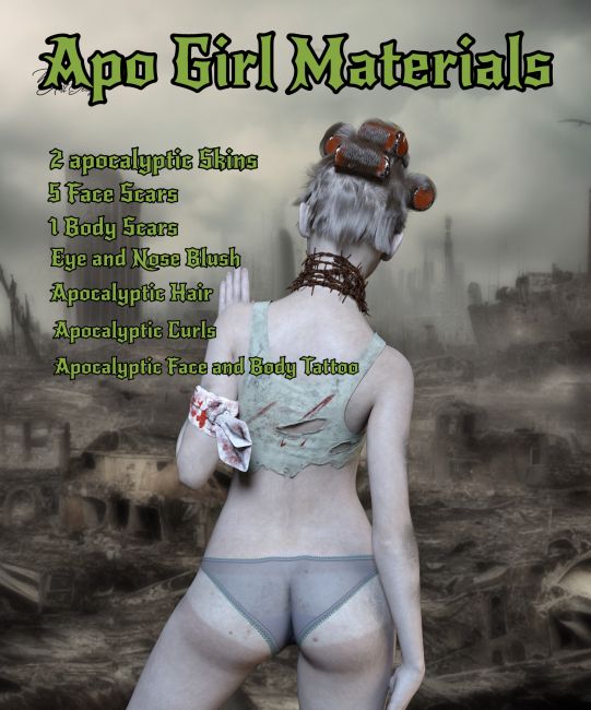 Apo Girl for Genesis 8 Female | 3d Models for Daz Studio and Poser