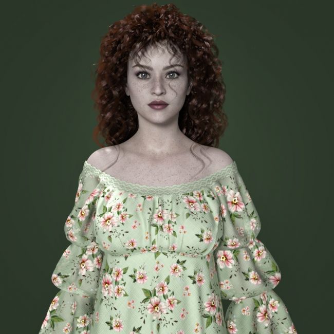 MbM Flora for Genesis 8 Female | 3d Models for Daz Studio and Poser