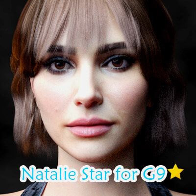 Natalie Star for Genesis 9 | 3d Models for Daz Studio and Poser