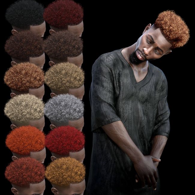 Taper Fade G8M | 3d Models for Daz Studio and Poser