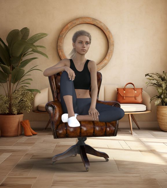 Sit & Relax 2 - Pose Pack | 3d Models for Daz Studio and Poser