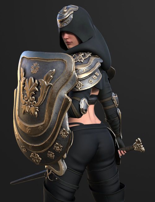 dForce Uriel's Fantasy Armor for Genesis 9 | 3d Models for Daz Studio ...
