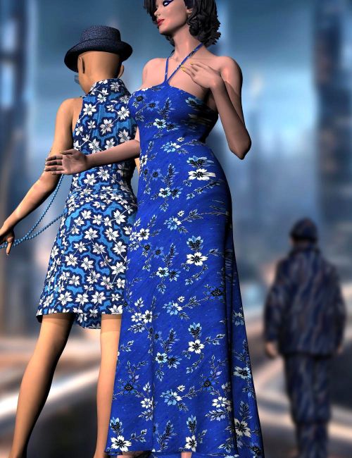 Indigo blue_MR | 3d Models for Daz Studio and Poser