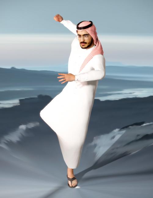 Khaliji Man | 3d Models for Daz Studio and Poser