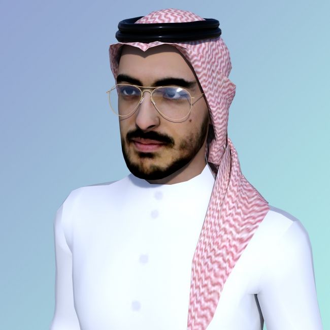 Khaliji Man | 3d Models for Daz Studio and Poser