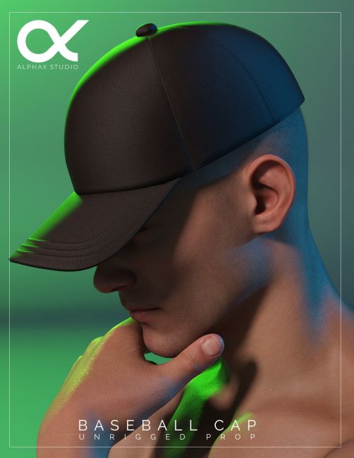 Baseball Cap for Genesis 9 | 3d Models for Daz Studio and Poser
