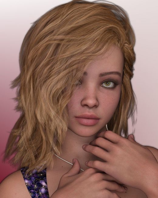 L3D Sweet Faces G9 MR | 3d Models for Daz Studio and Poser
