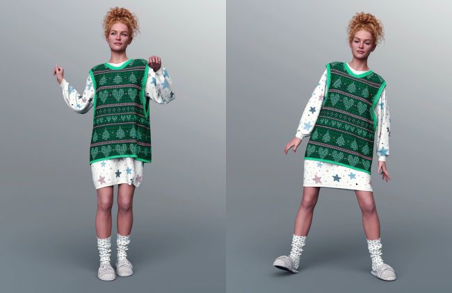 Cute Teenager Poses and Expressions for Genesis 9 | 3d Models for Daz ...