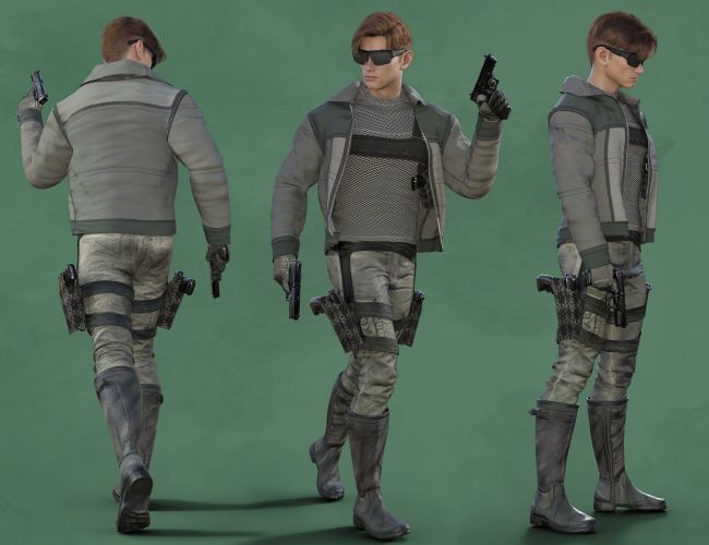 Agent Jones Bundle | 3d Models for Daz Studio and Poser