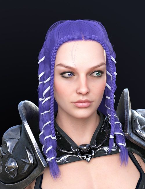 Moonlit Empress Dark Fantasy Hair for Genesis 8, 8.1 and 9 Females | 3d ...