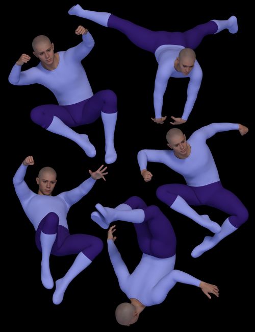 MightyMite Poses 005 Genesis 9 | 3d Models for Daz Studio and Poser