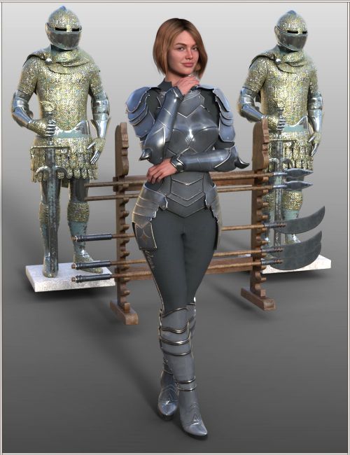 FG Knight Lounge Poses | 3d Models for Daz Studio and Poser