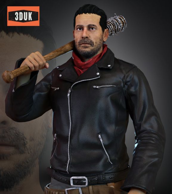 Negan For G8M | 3d Models for Daz Studio and Poser