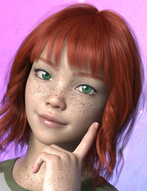 3DL Lil Rowan For Genesis 8 Females | 3d Models for Daz Studio and Poser
