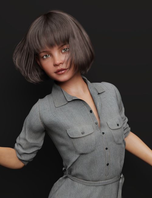 E3D Rally Teen for Genesis 8 and 8.1 Female | 3d Models for Daz Studio ...